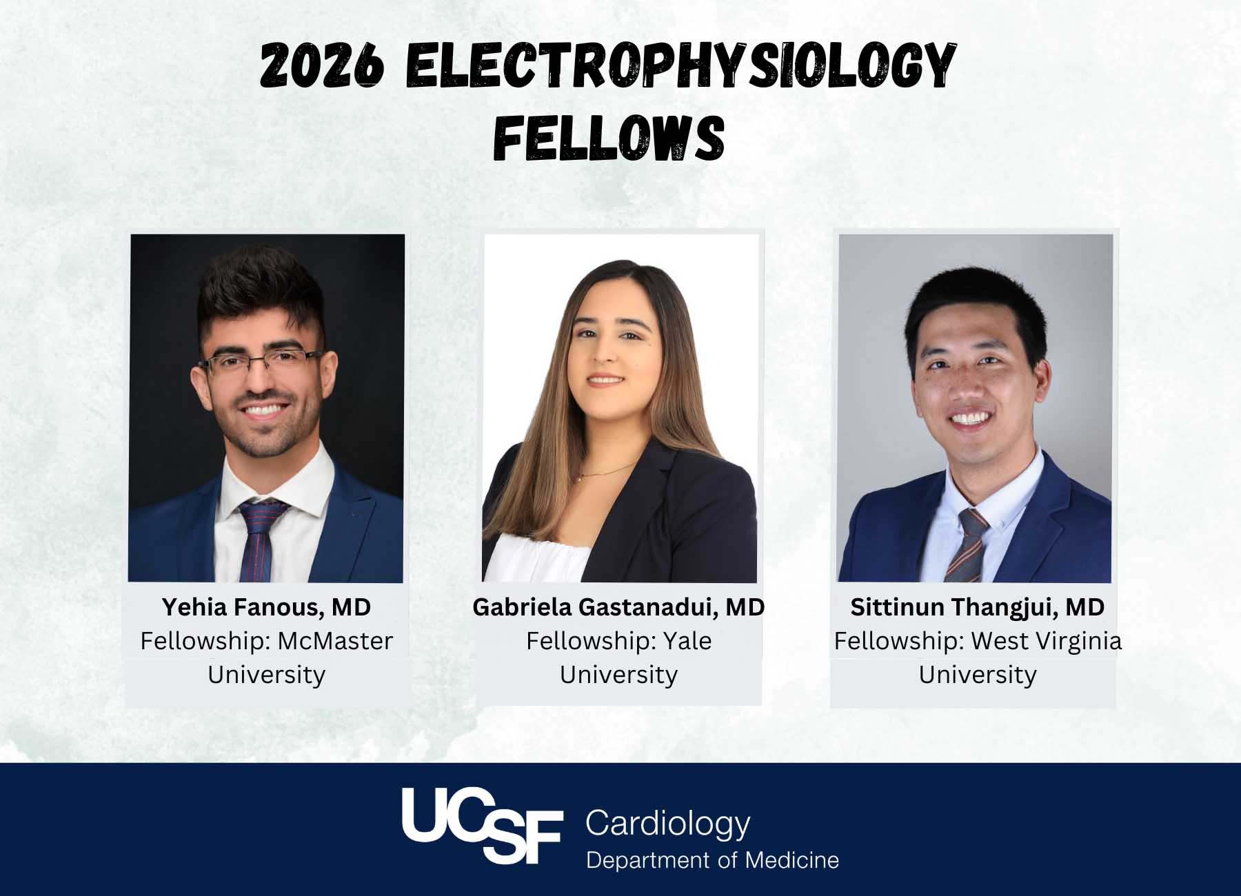 Cardiology and Advanced Cardiology Fellowship Matches 2026-27 | UCSF Cardiology
